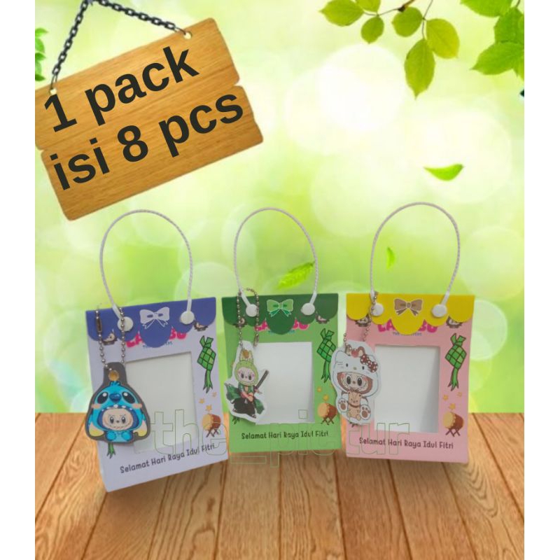 Jual Ampau lebaran edisi Labubu 2025 lucu ampau snack isi 8/pack ...