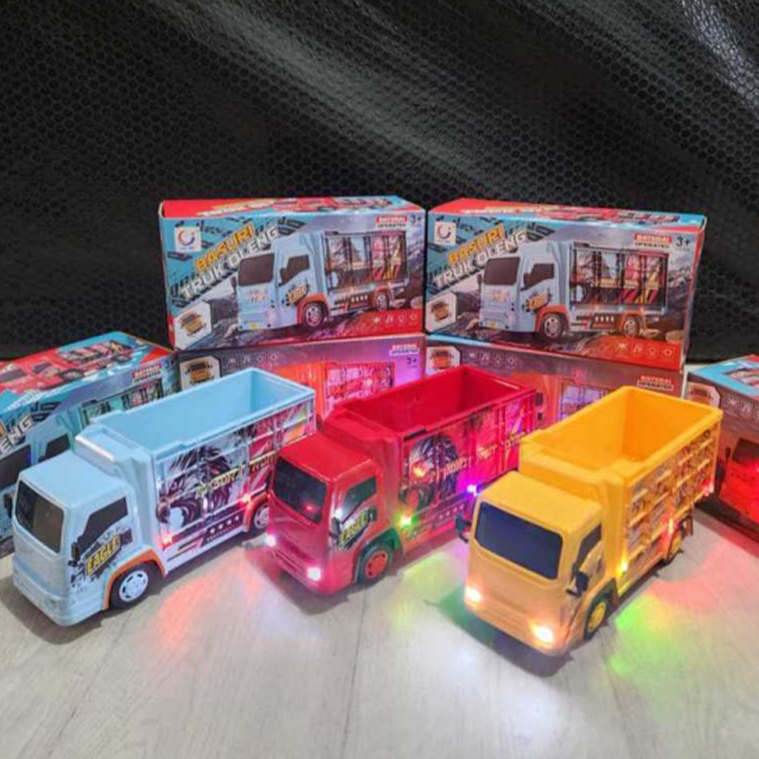 Jual Set Mainan Bus Truk Oleng Basuri Lampu Dan Musik / Mainan Miniatur Truk Oleng Basuri Free ...