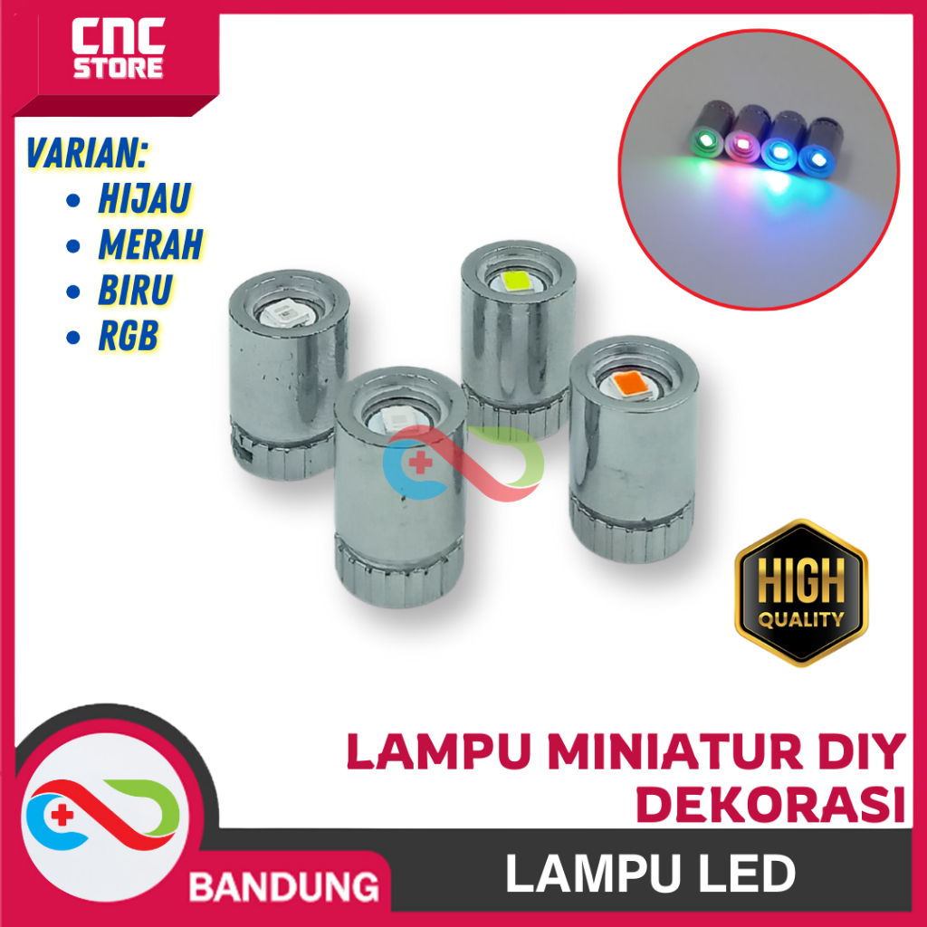 Jual Lampu LED Mini Baterai Miniatur DIY Dekorasi Maket Arsitek ...