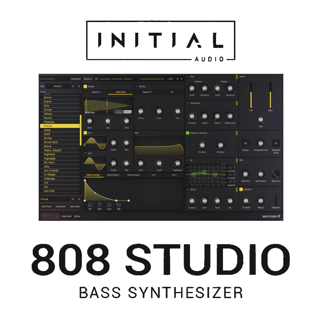 Jual Initial Audio 808 STUDIO VST Plugin Many producers these days are ...