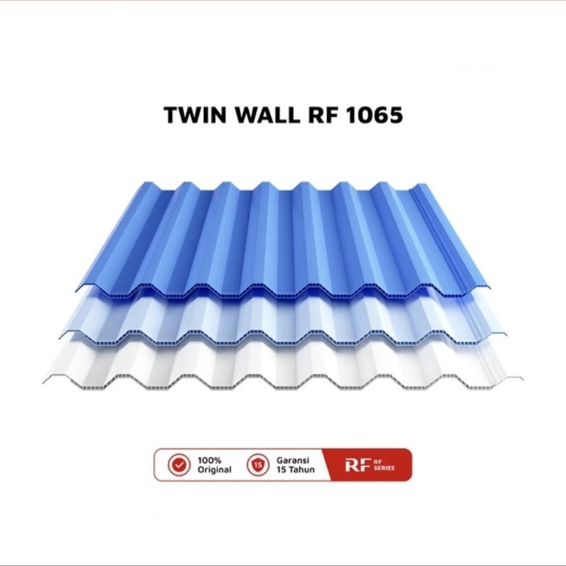 Jual Atap uPVC Twinwall RF 1065 Dr.Shield | Harga Per Lembar | Shopee ...