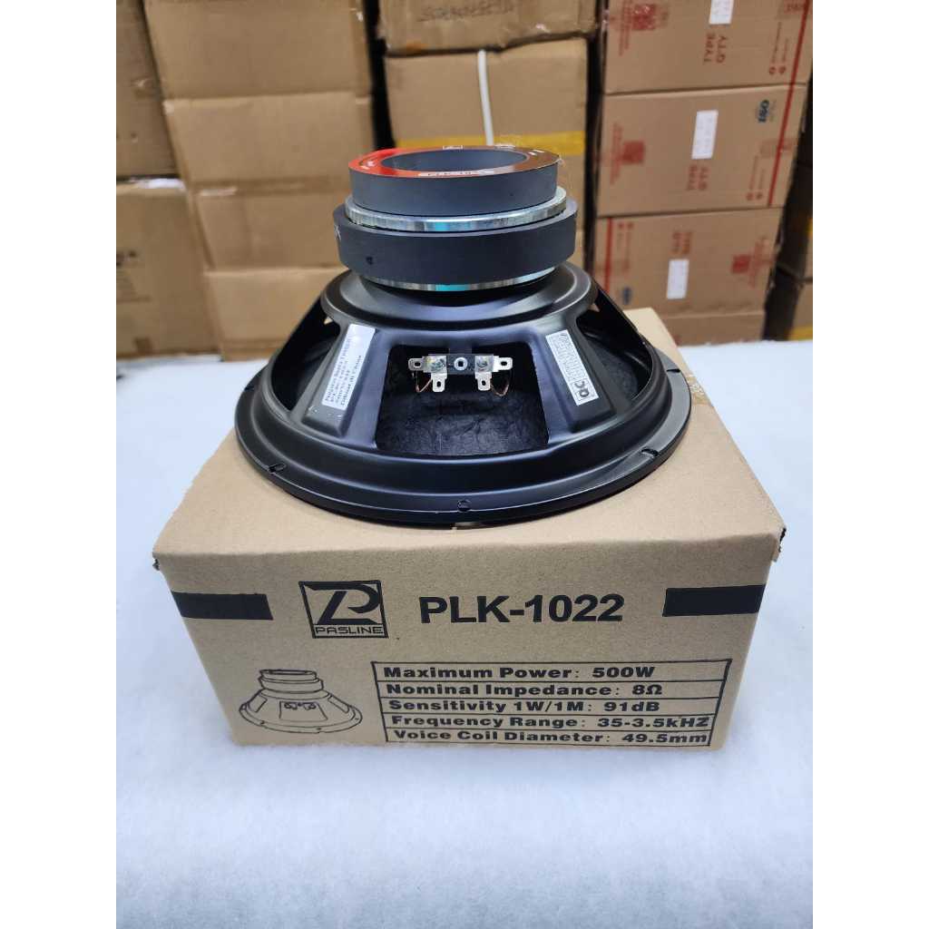 Jual SPEAKER KARAOKE WOOFER PASLINE DOBEL MAGNET 10 INCH PLK-1022 / PLK1022 model BMB - ORIGINAL ...
