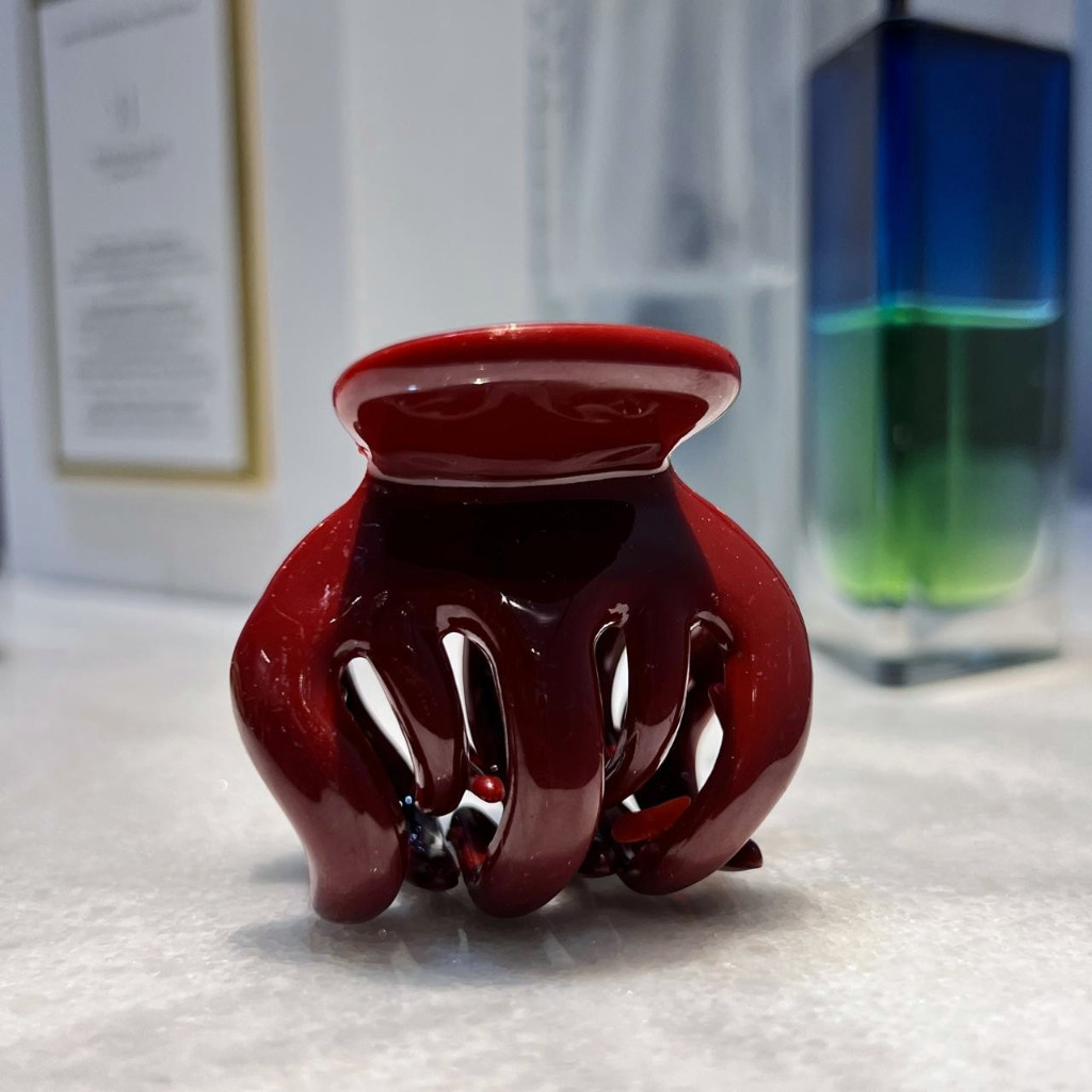 Jual Jepitan rambut hari claw jedai simple bulat polos banyak warna ...