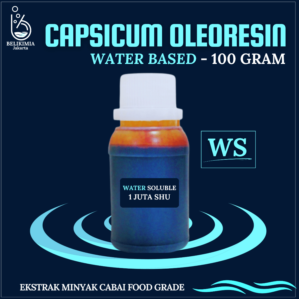Jual Capsicum Oleoresin WATER Soluble 100 GRAM - Larut dalam Air ...