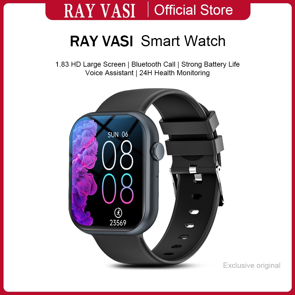 Jual RAYVASI G20 SmartWatch 1.83 inch Bluetooth Call Jam Tangan Men ...