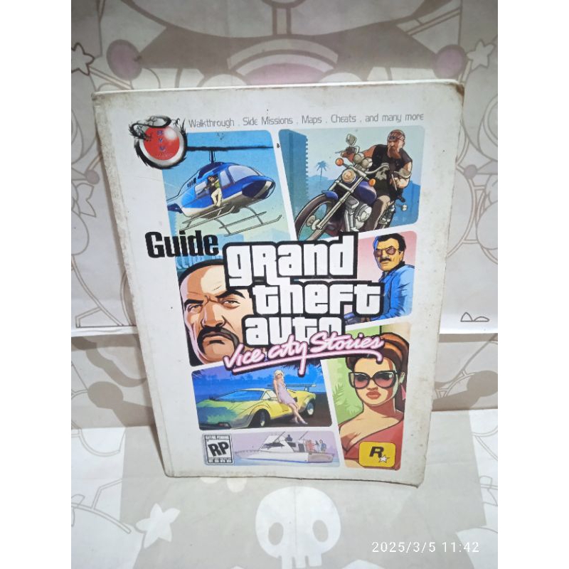 Jual buku game original grand theft auto guide book vice city stories ...