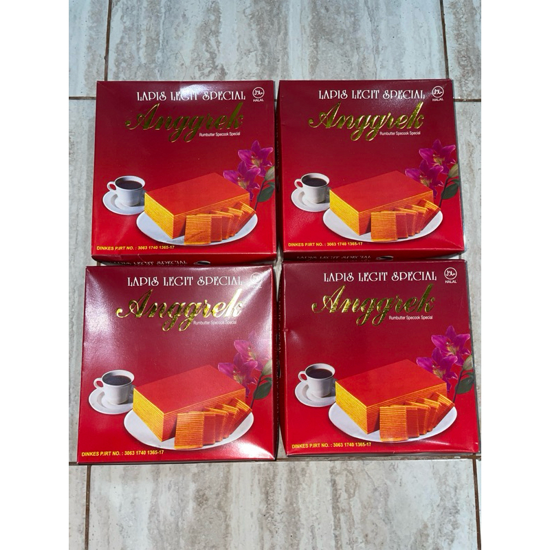 Jual LAPIS LEGIT SPESIAL ANGGREK PALMERAH (KHUSUS JASTIP) | Shopee ...