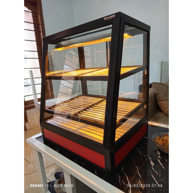 Jual food warmer, etalase ayam, showcase Kentucky fried chicken ...