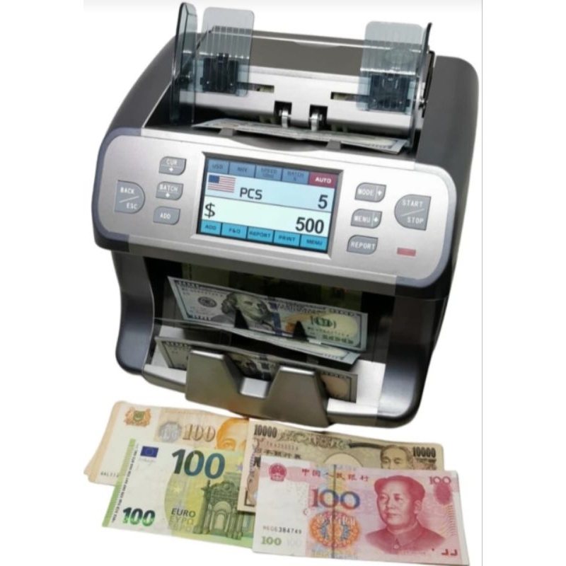 Jual Mesin Hitung Uang IDR+Valas & Deteksi Uang Palsu ST-8270 | Shopee ...