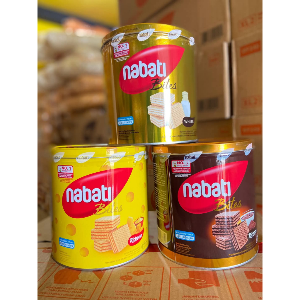 Jual NABATI WAFER KALENG SNACK LEBARAN | Shopee Indonesia