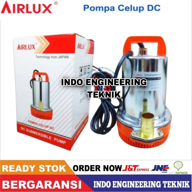 Jual Pompa Celup DC 12Volt Pompa Rendam Kolam Ikan Airlux 100Watt ...