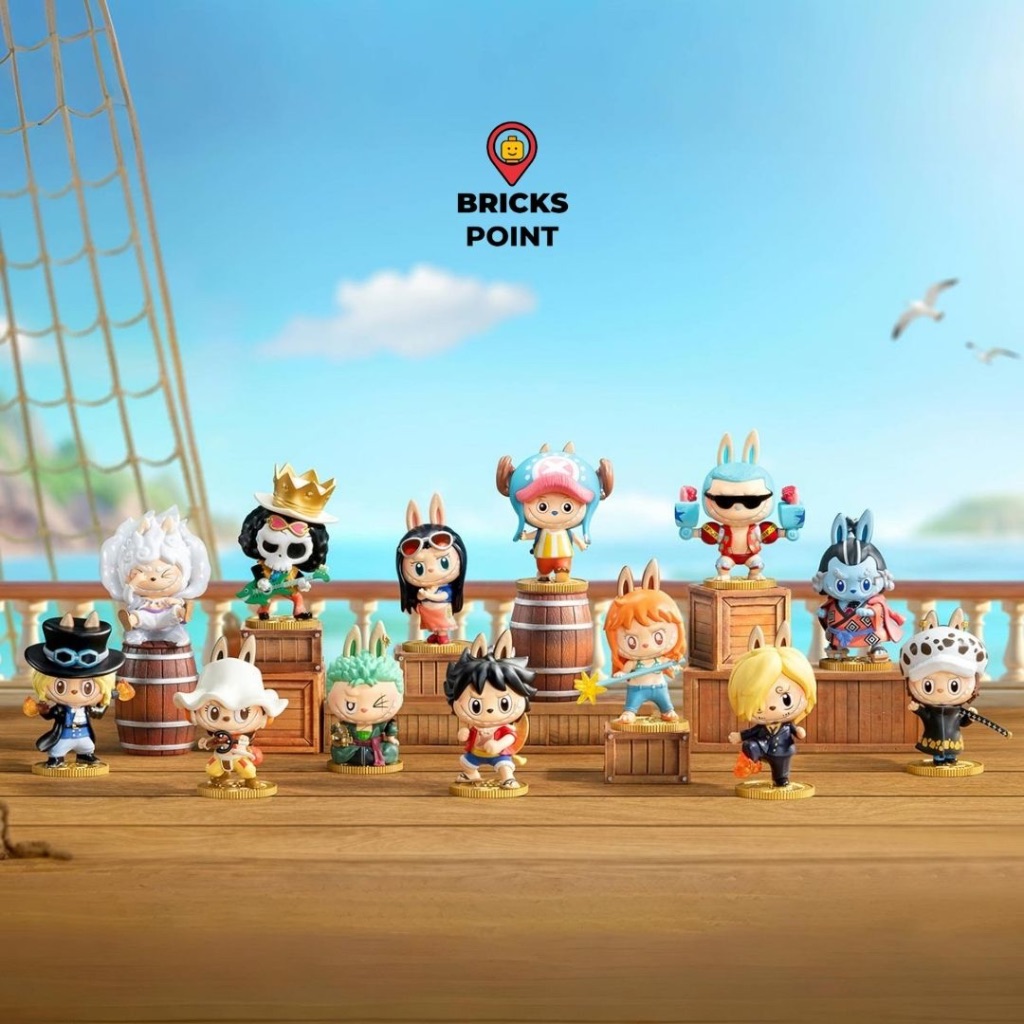 Jual [1 SET] POP MART ORIGINAL LABUBU THE MONSTERS X ONE PIECE SERIES ...