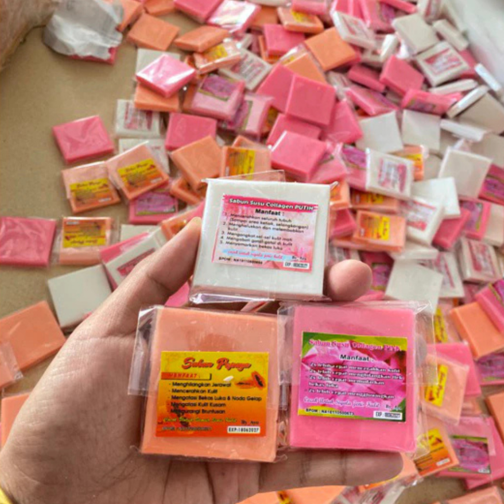 Jual 1Lusin 12pcs Sabun Ayu Collagen / Sabun Ayu BPOM | Shopee Indonesia
