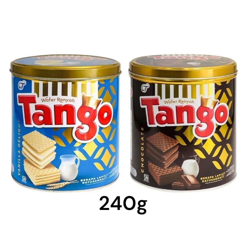 Jual 1 karton (6pcs) tango wafer kaleng 240g | Shopee Indonesia