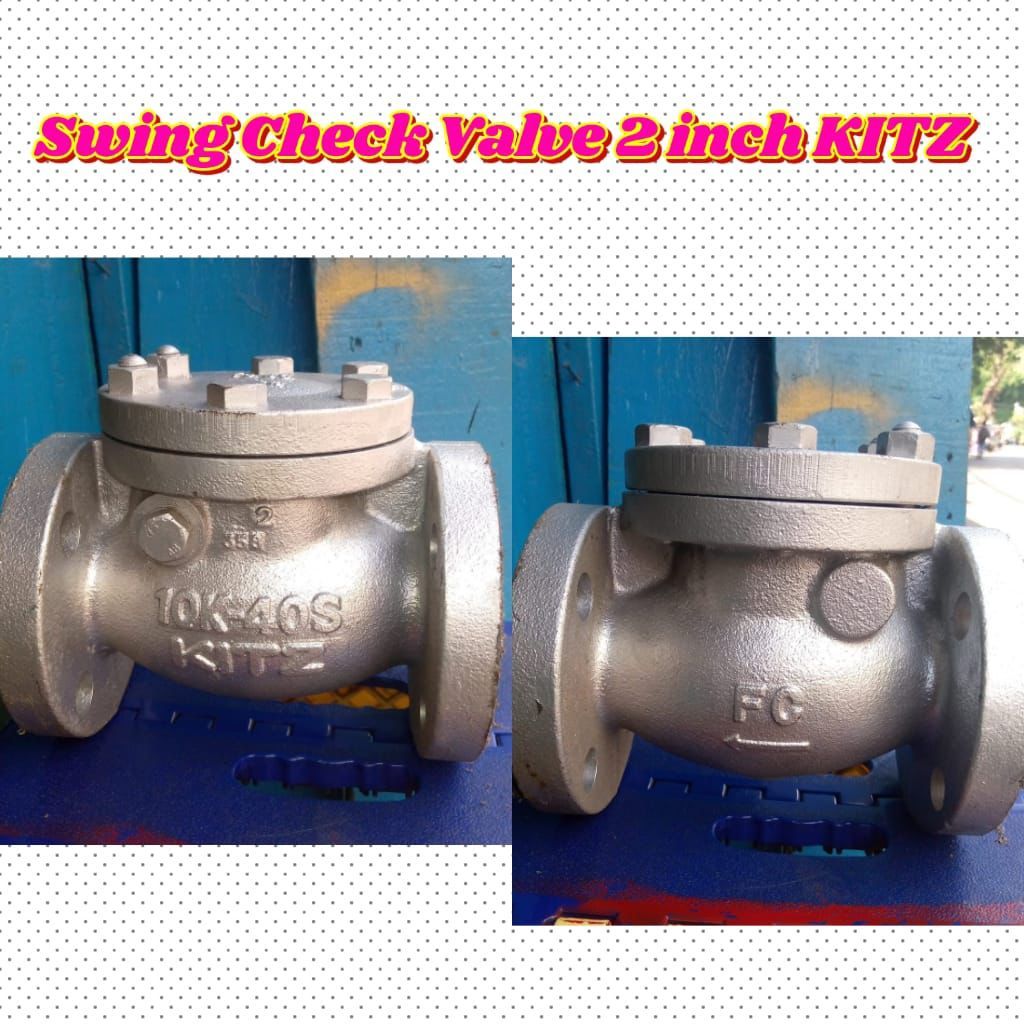 Jual Swing Check Valve 2 inch jis 10K KITZ | Shopee Indonesia