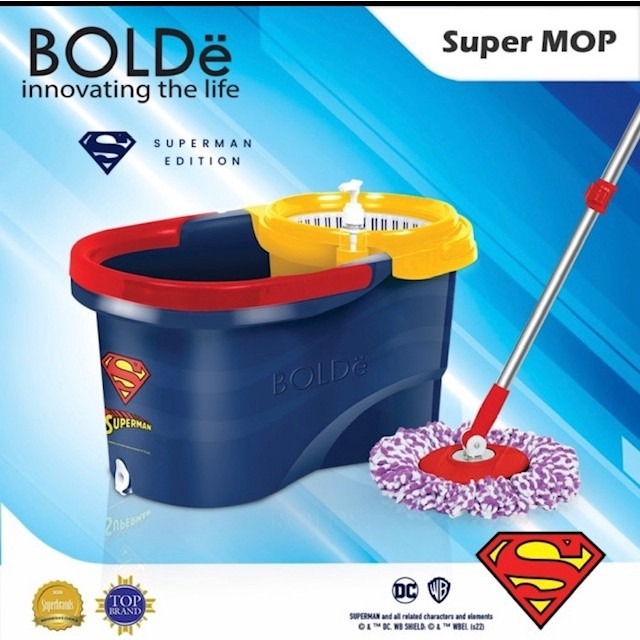 Jual Alat Pel Bolde Super Mop - New Design | Shopee Indonesia