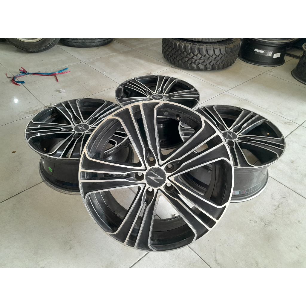 Jual VELG MOBIL MODEL PALANG 5 HSR RING 18 PCD 5X114,3 ACCORD HRV WRV CRV INOVA RUSH | Shopee ...