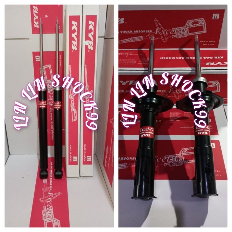 Jual SHOCKBREAKER VIOS OLD DEPAN BELAKANG TAHUN 2003-2007 MEREK EXCEL-G KAYABA JAPAN | Shopee ...