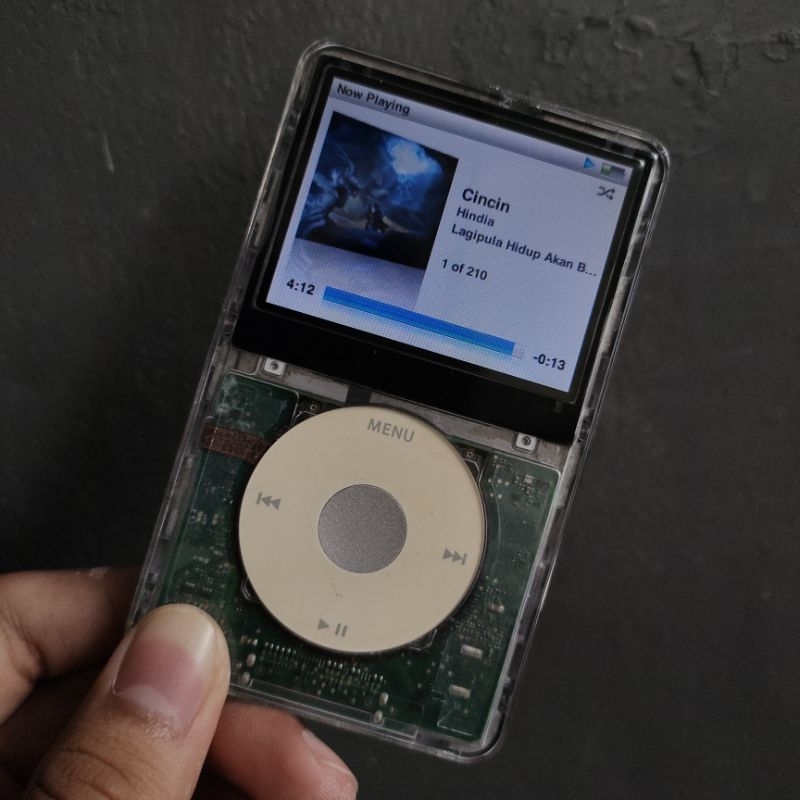 Jual iPod Classic 7 32GB CF Mod & Transparent Face Plate Mod | Shopee ...