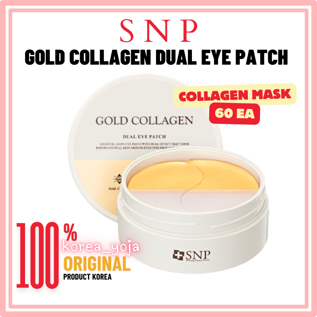Jual [ READY STOCK ] SNP EYE MASK [ EXP 2027 ] Gold Collagen/ Bird's Nest Aqua/Black Pearl Renew ...