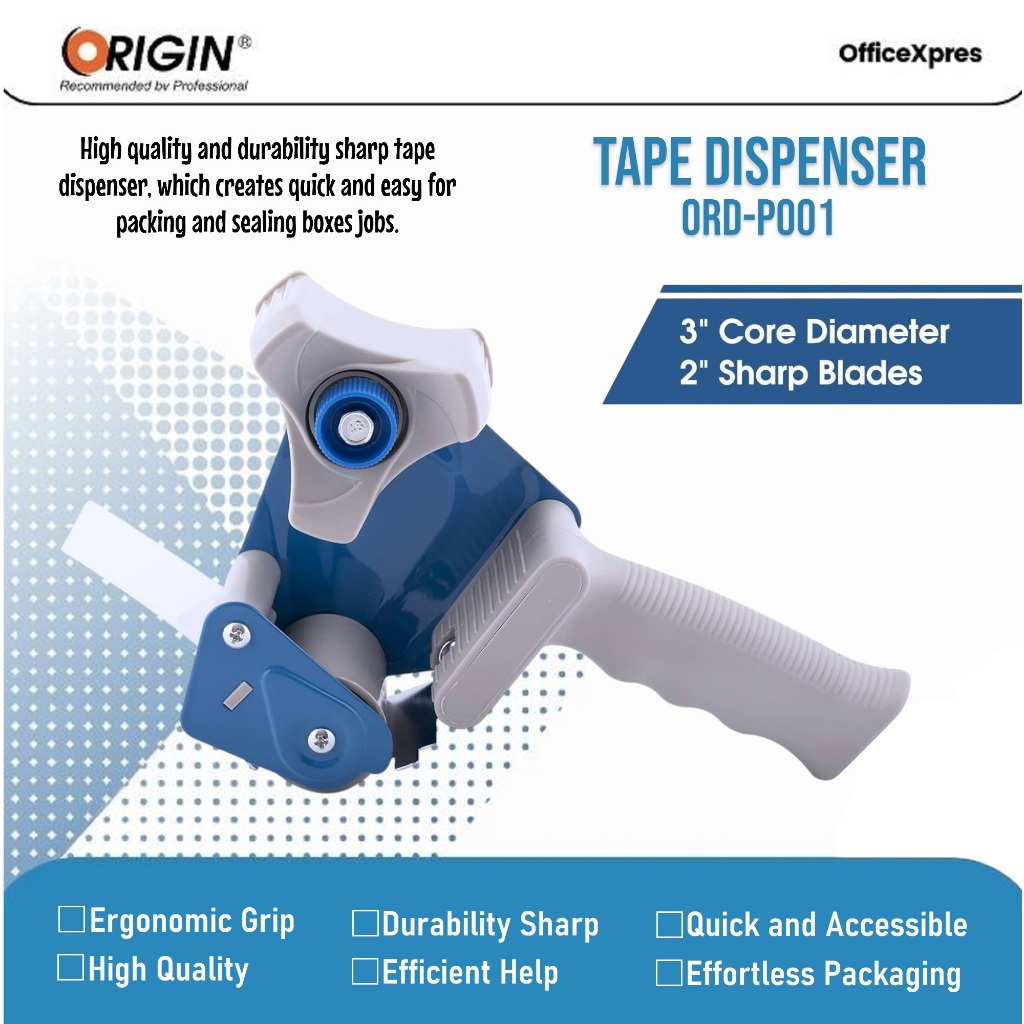 Jual Tape Dispenser Jumbo / Packaging Tape Dispenser / Alat Lakban Packing / Dispenser Lakban 2 ...