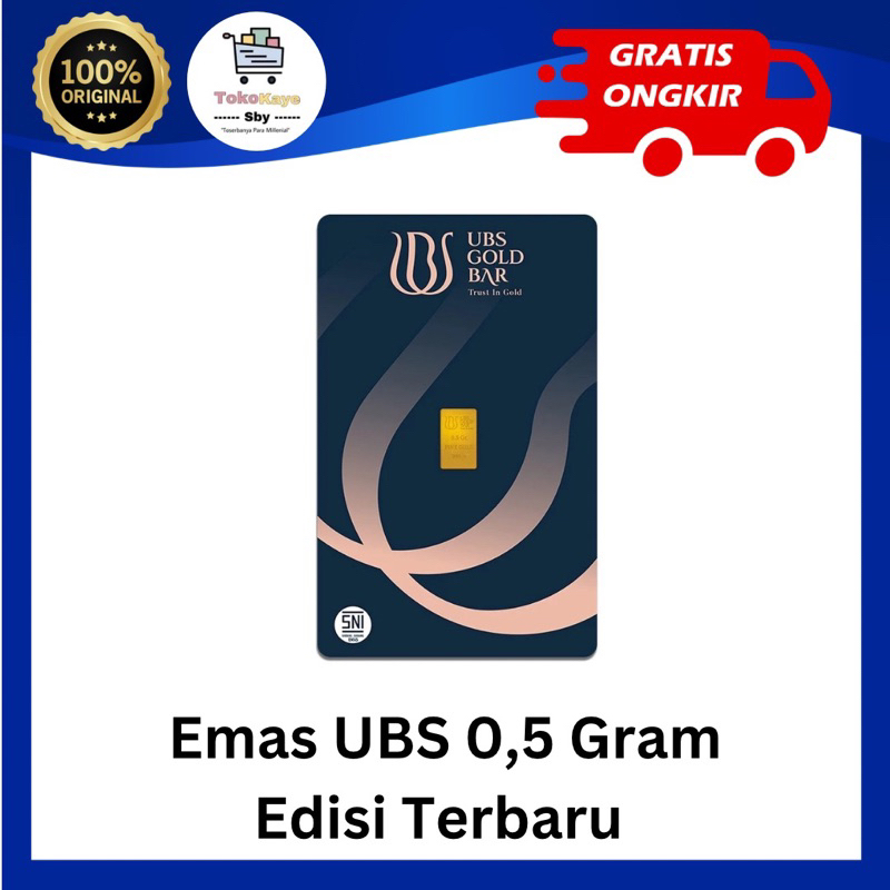 Jual LM Logam Mulia Emas UBS 0,5 gram edisi terbaru | Shopee Indonesia