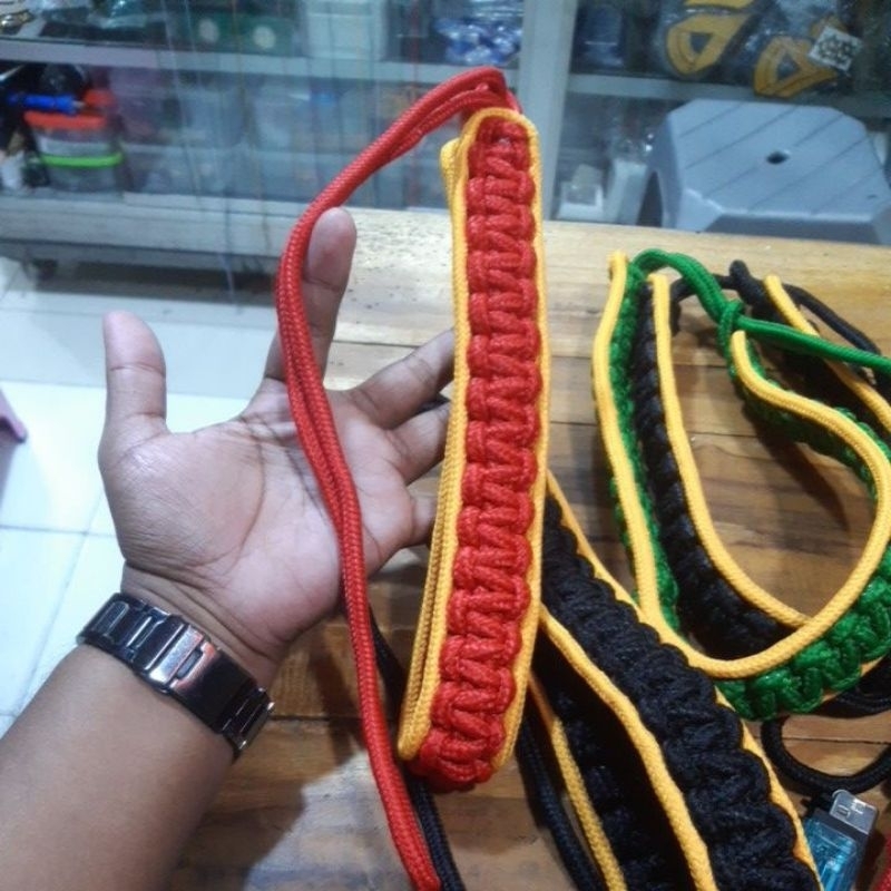 Jual talikur PDL komando warna merah list kuning bisa request untuk TNI ...