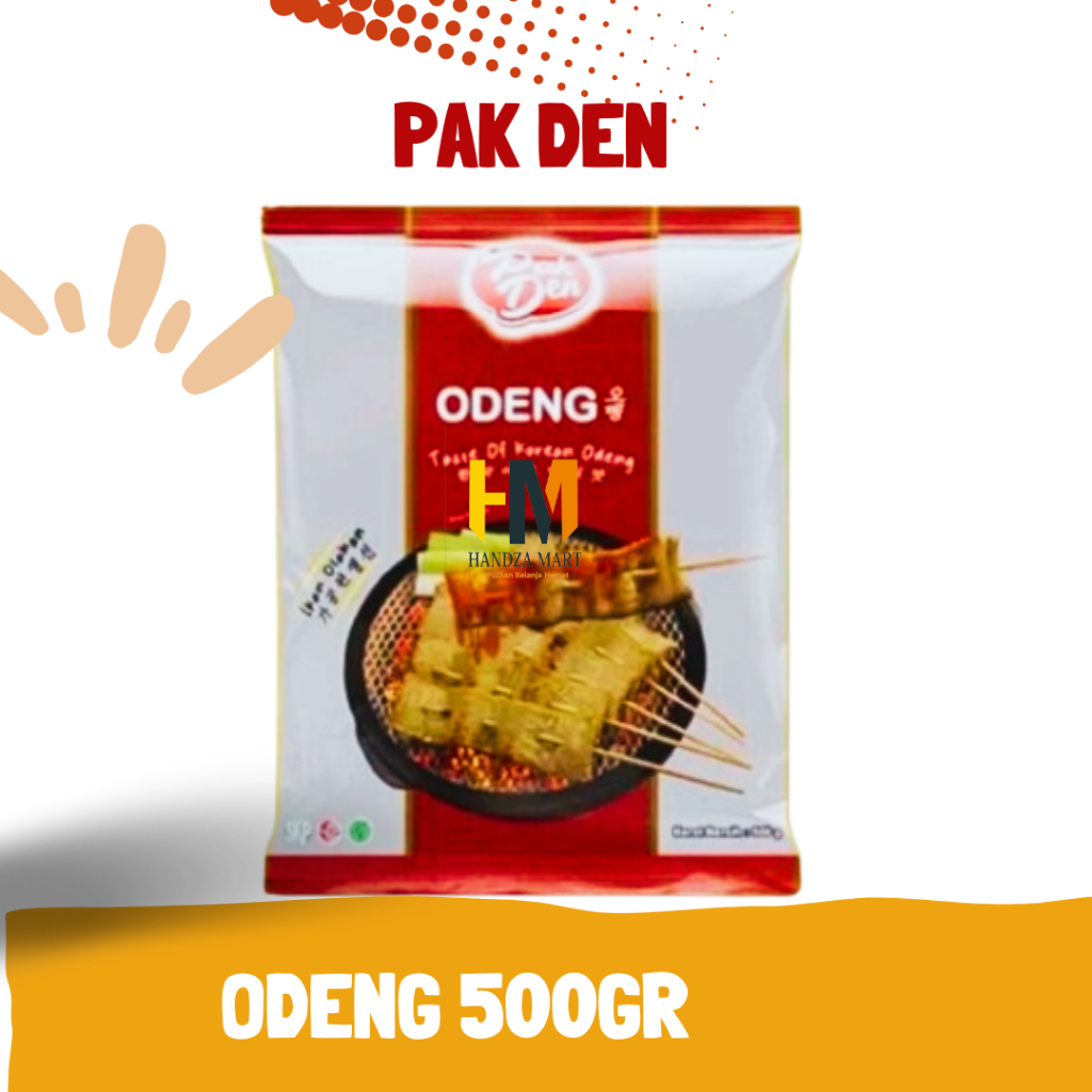 Jual PAK DEN Seafood Tofu/Scallop/Otak-otak Ikan/Pak Den Odeng 500gr ...
