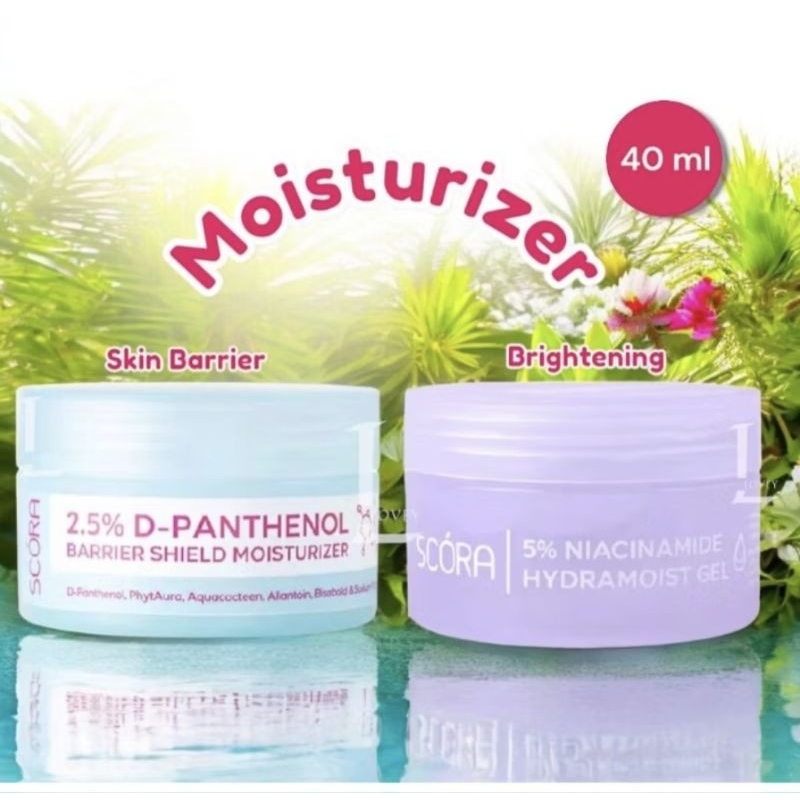 Jual SCORA Barrier Shield Moisturizer 2.5% D-Panthenol | 5% Niacinamide Hydramoist Gel 45ml ...