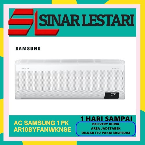 Jual SAMSUNG AR10CYFAAWKNSE AC WindFree™ Lite w/ Digital Inverter 1PK - AC ONLY | Shopee Indonesia