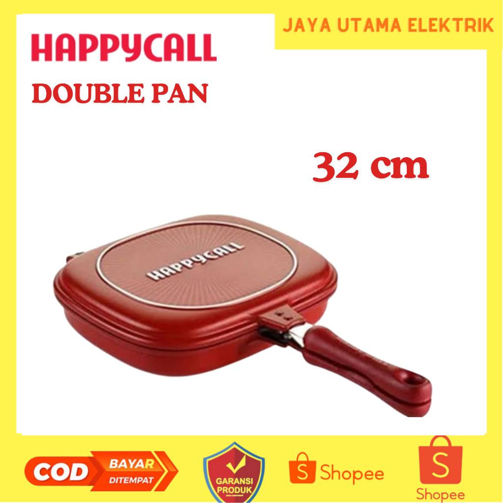 Jual HAPPYCALL DOUBLE PAN UKURAN BESAR -BISA BOLAK BALIK | Shopee Indonesia