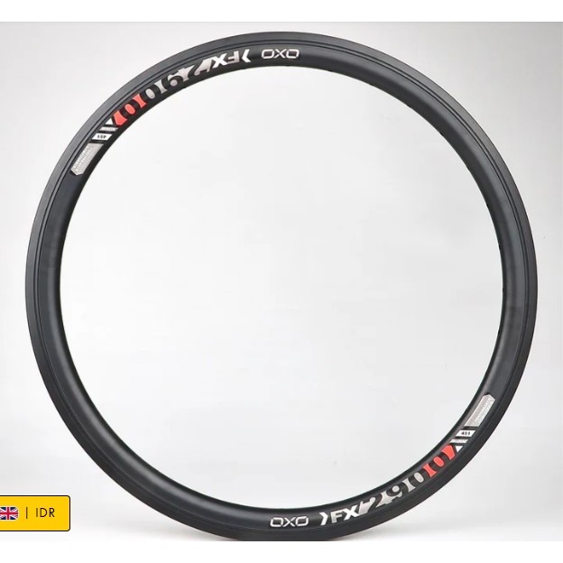 Jual VELG SEPEDA 20 INCH OXO FX2900 OXO LUBANG 36 HOLE 14G DOUBLE WALL ...