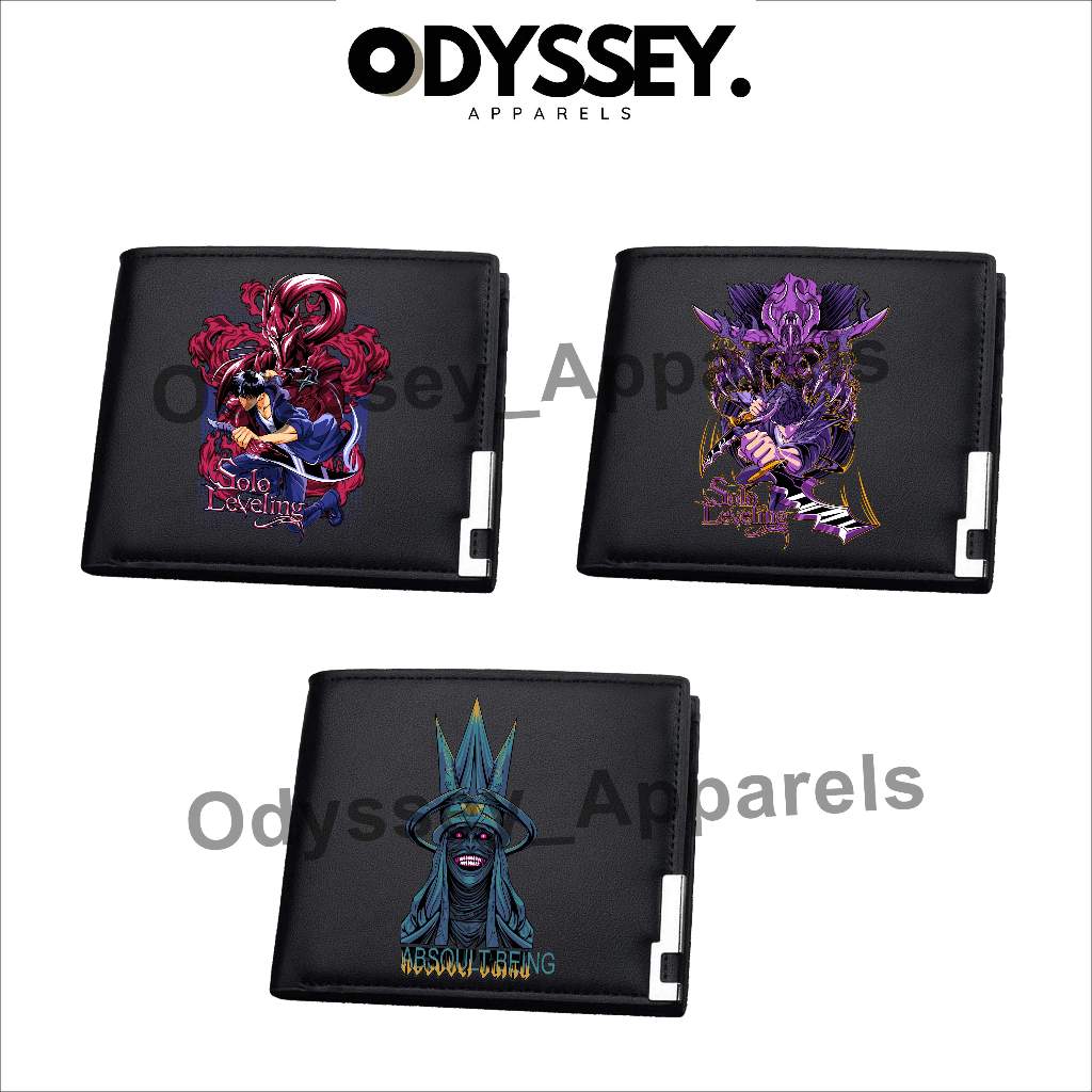 Jual ODYSSEY- DOMPET LIPAT ANIME MANHWA SOLO LEVELING TERBARU/ WALLET ...
