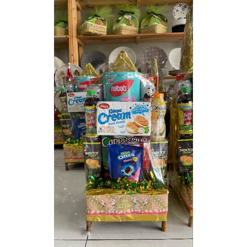 Jual Parcel Snack Idul Fitri mewah dan aesthetic Mix Snack top ...