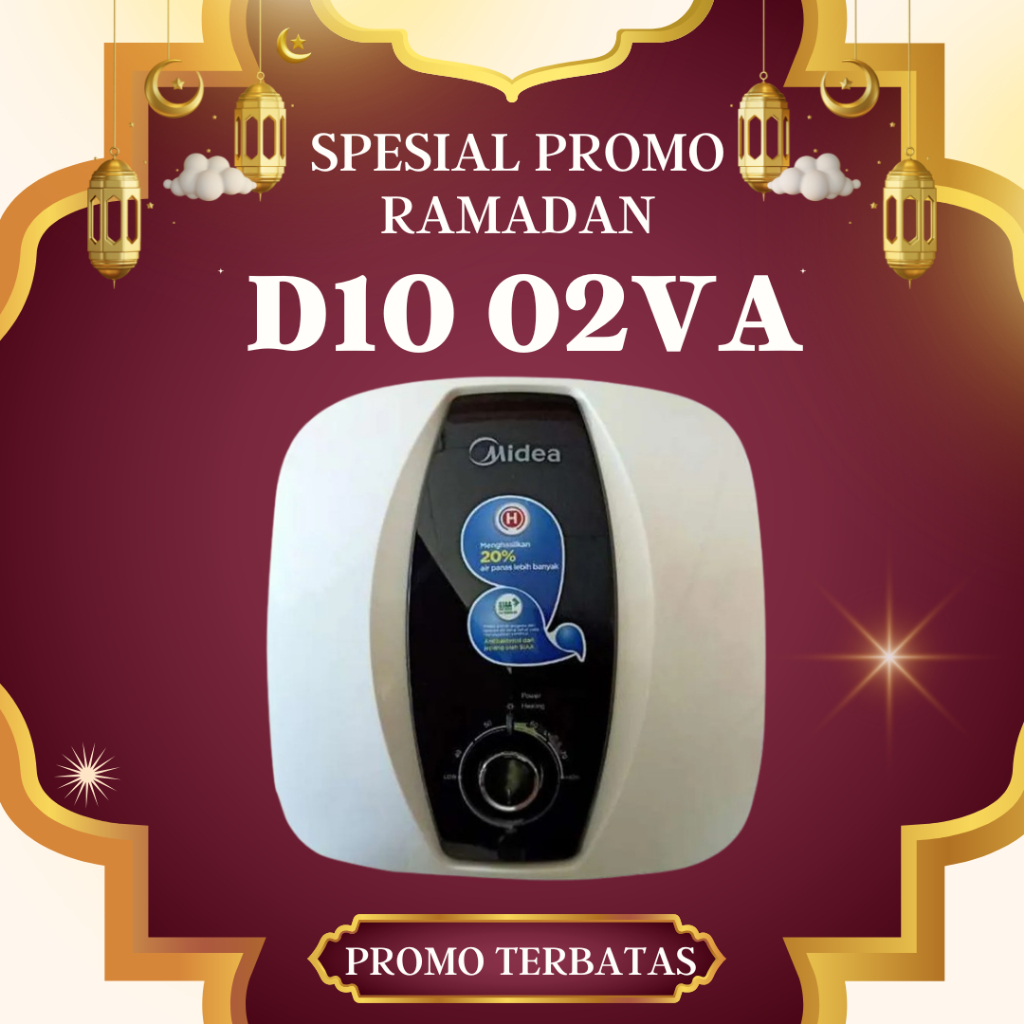 Jual Water Heater Midea D10-02VA/D10 02VA | Shopee Indonesia