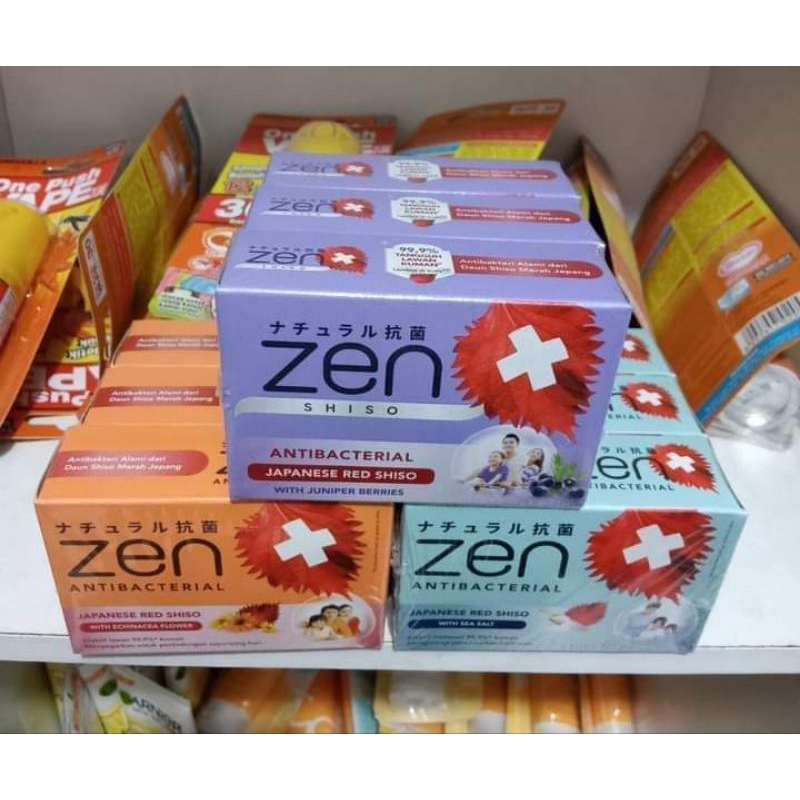 Jual SABUN ZEN 70 GRAM ISI 3 | Shopee Indonesia