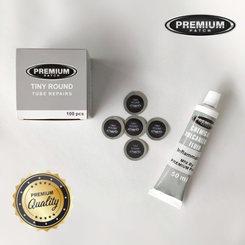 Jual Paket Tiny Round 1box + Lem 50ml Premium - tambal ban dalam motor ...