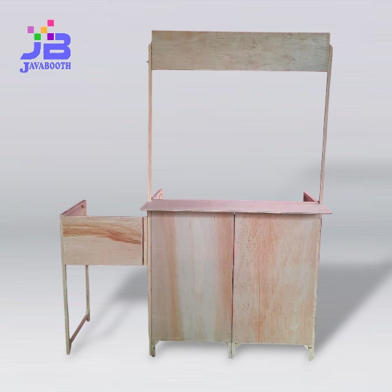 Jual Booth Portable Kayu / Booth Polos / Gerobak Lipat / Meja Lipat ...