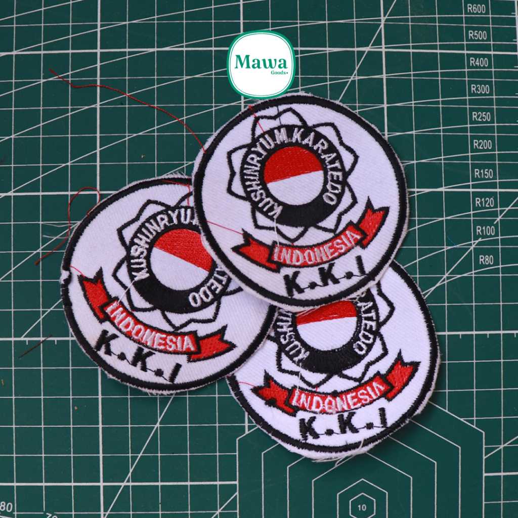 Jual Logo KKI Bordir / Patch Logo Bordir KKI / Bet KKI Bordir Karate ...