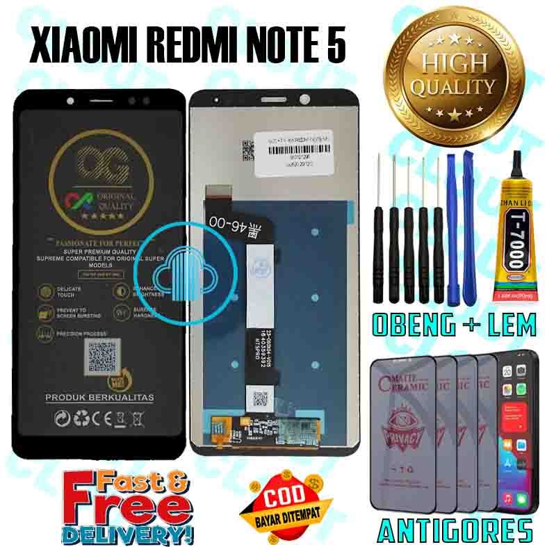 Jual LCD TOUCHSCREEN XIAOMI REDMI NOTE 5 LAYARSENTUH ORIGINAL ORI ALL ...