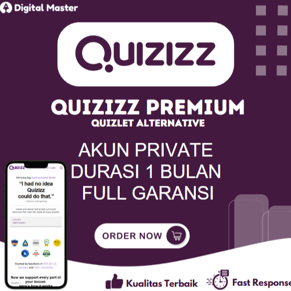 Jual Quizizz Premium 1 Bulan Private (500 Partisipan) Resmi Full ...