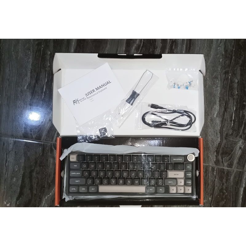 Jual Royal kludge RK R65 Layout 65% Mechanical Keyboard Blue switch ...