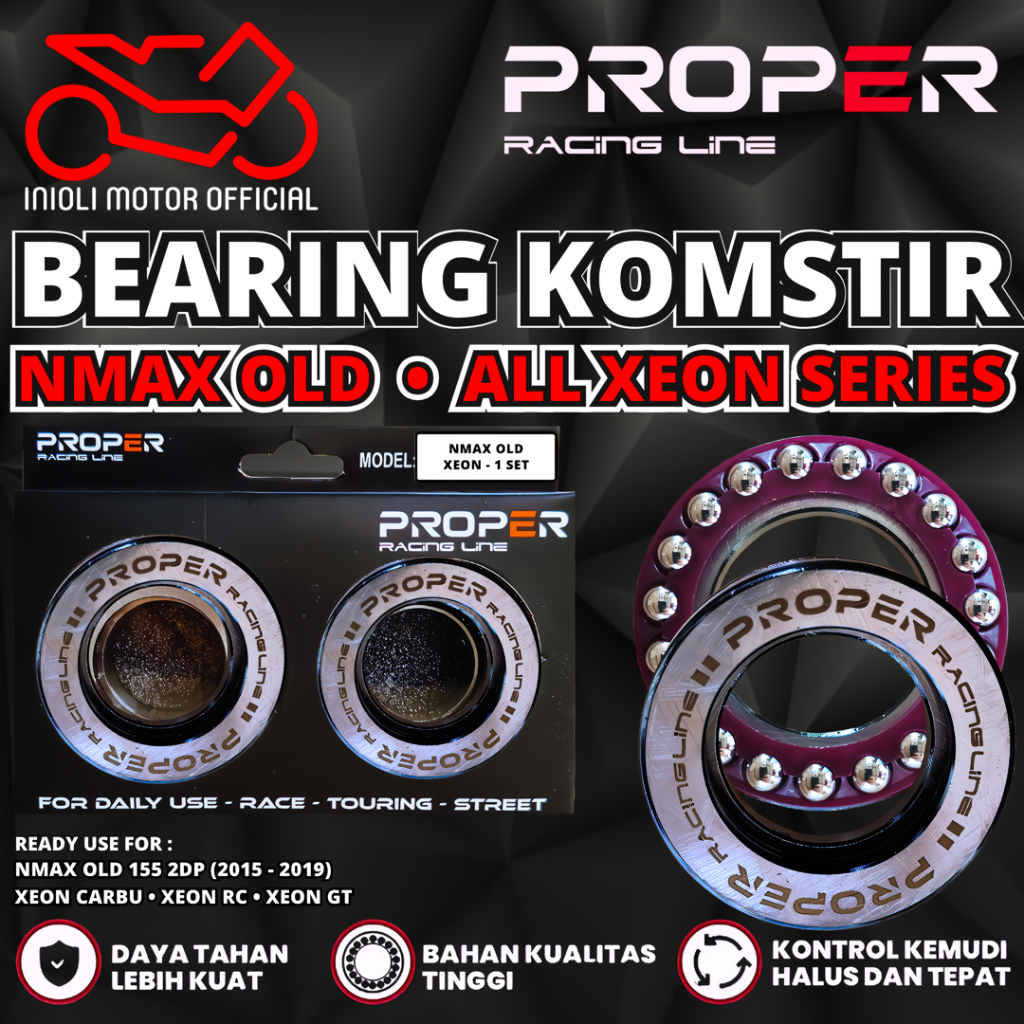 Jual KOMSTIR PROPER RACING LINE NMAX 155 OLD NMAX 2DP XEON CARBU KARBU ...