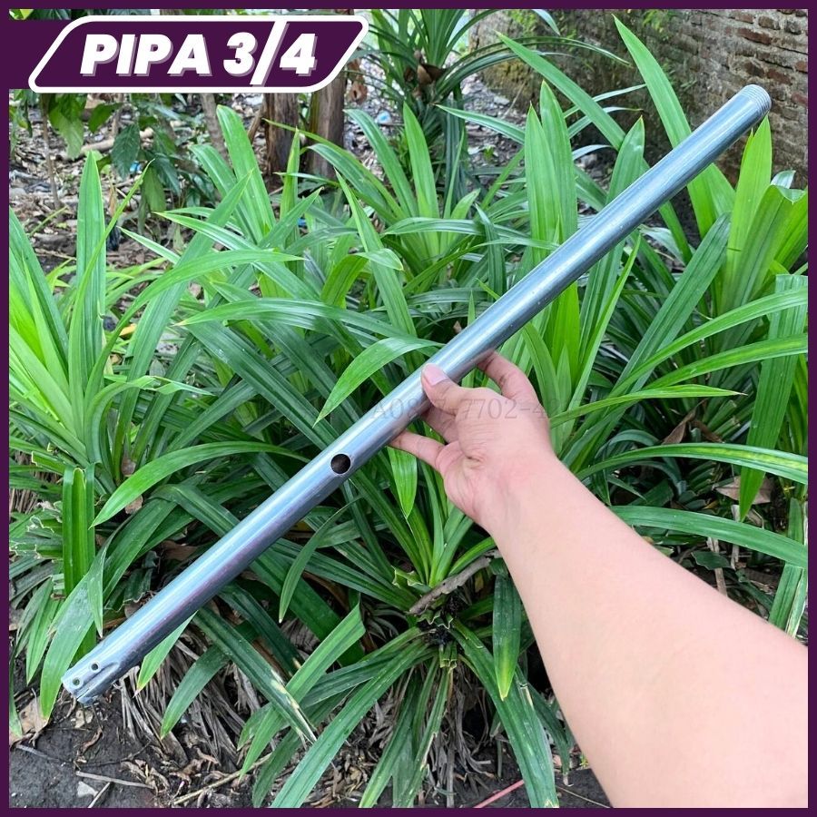 Jual Pipa Galvanise 60cm Tiang Besi Galvanise Sambungan Penangkal Petir ...