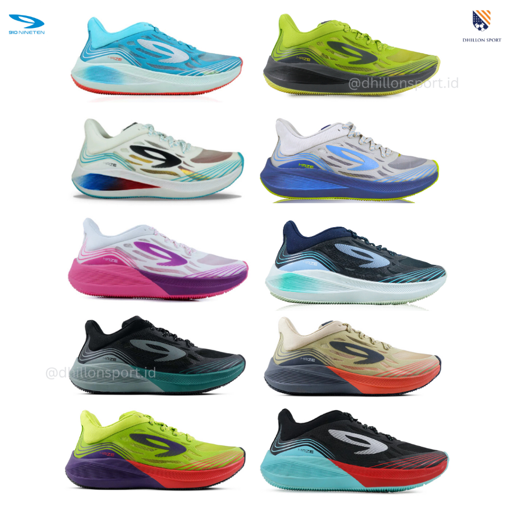 Jual SEPATU RUNNING 910 HAZE VISION 1.0 ORIGINAL / NINETEN SHOES ...