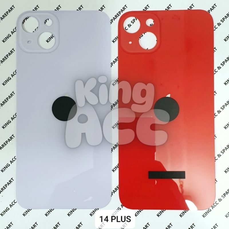 Jual BACKDOOR BACKCOVER TUTUP BELAKANG CASING IP 14 PLUS ORIGINAL ...