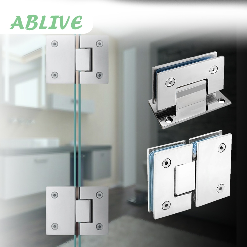 Jual Engsel Pintu Kaca Kamar Mandi Shower Stainless Hinge Glass To ...