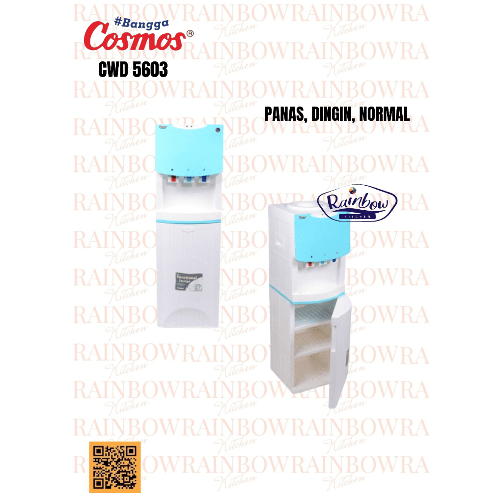 Jual Cosmos Standing Dispenser CWD 5603 3 Kran Normal, Hot dan Cold CWD ...