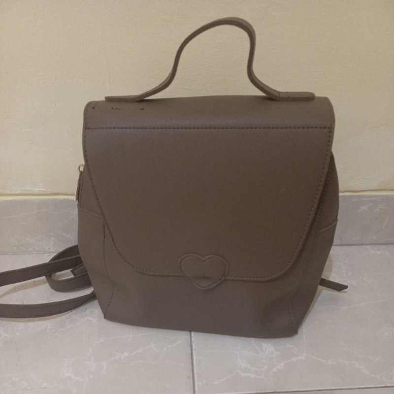 Jual [ PRELOVED ] TAS RANSEL MINI MINISO | Shopee Indonesia