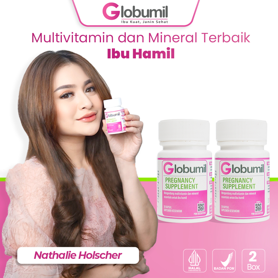Jual Paket Bumil Sehat 2 Pcs Globumil Pregnancy Supplement ...